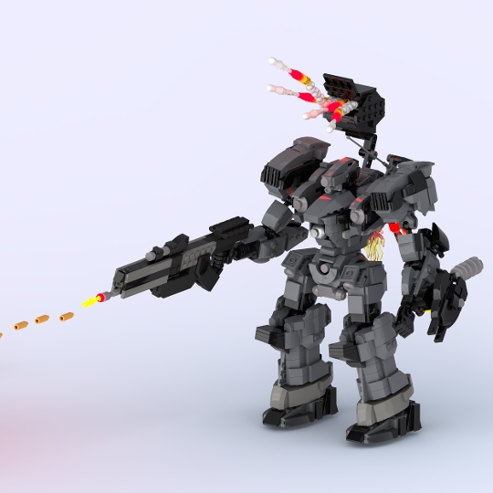 LOADER 4 (ARMORED CORE VI) from BrickLink Studio [BrickLink]
