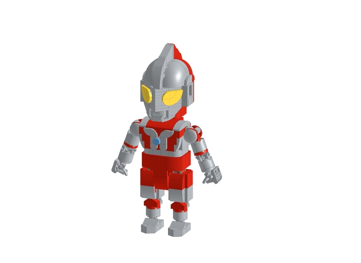 ultraman from BrickLink Studio [BrickLink]