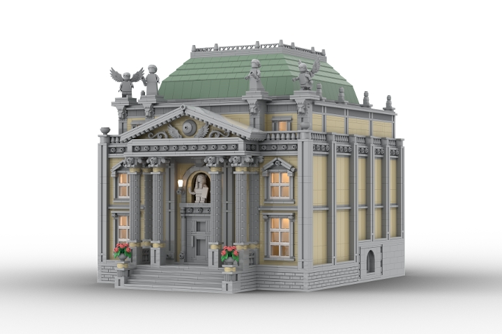 Staatstheater Bricksburg from BrickLink Studio [BrickLink]