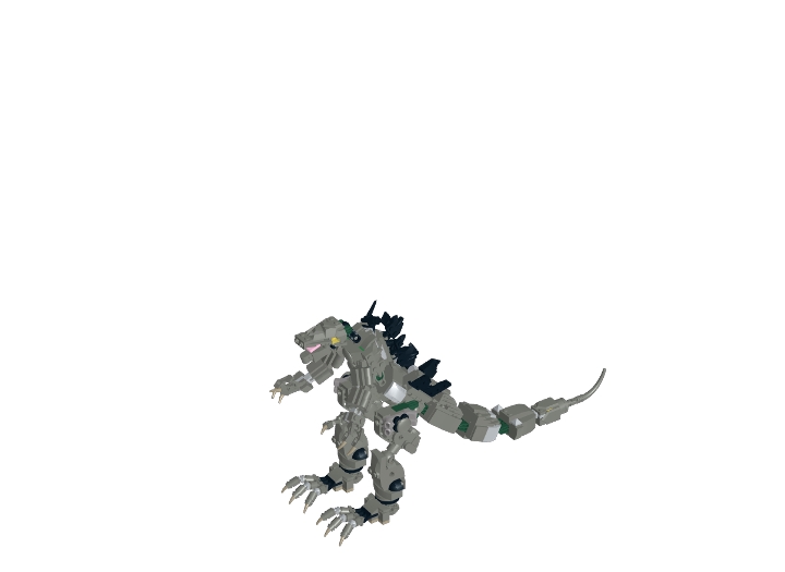 ゴジラ (Godzilla) from BrickLink Studio [BrickLink]