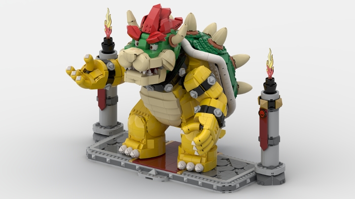 71411-1 - The Mighty Bowser from BrickLink Studio [BrickLink]