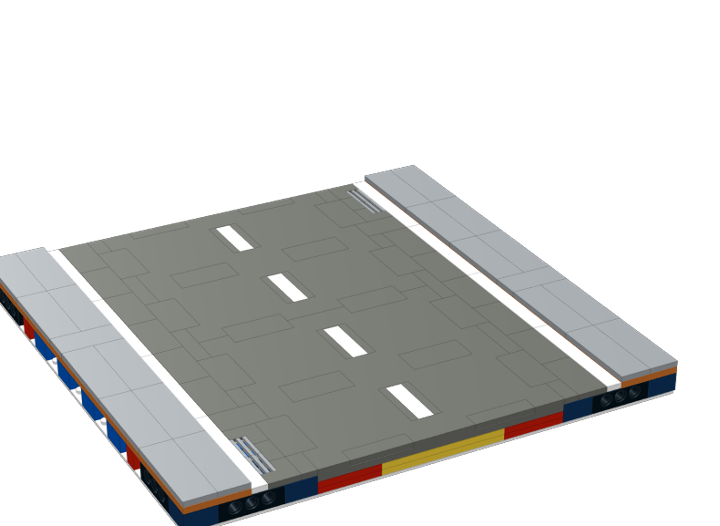 LEGO MOC MLRS Road Plate by RKMike296 | Rebrickable - Build with LEGO