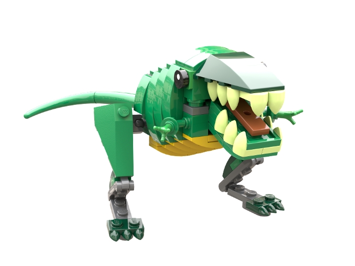 Fat Dino BUILDABLE from BrickLink Studio [BrickLink]
