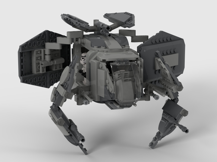Light Assault Dropship V3 from BrickLink Studio [BrickLink]