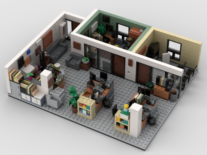 The Office from BrickLink Studio [BrickLink]