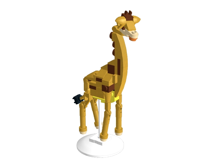 Giraffe from BrickLink Studio [BrickLink]