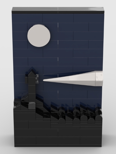 A light in the dark from BrickLink Studio [BrickLink]