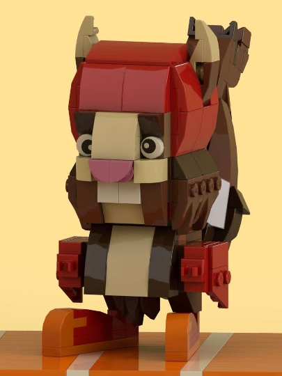 The Race is on to Squirrel away some nuts! from BrickLink Studio ...