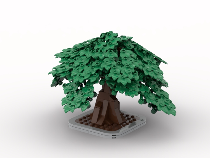a mediocre tree from BrickLink Studio [BrickLink]