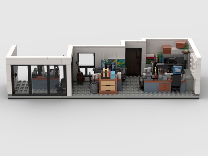 The Office Lego ACCOUNTING from BrickLink Studio [BrickLink]