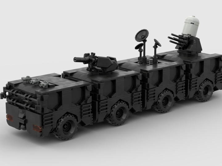 Modular Military Troop Transport from BrickLink Studio [BrickLink]
