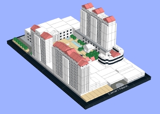 Caesars Palace from BrickLink Studio [BrickLink]