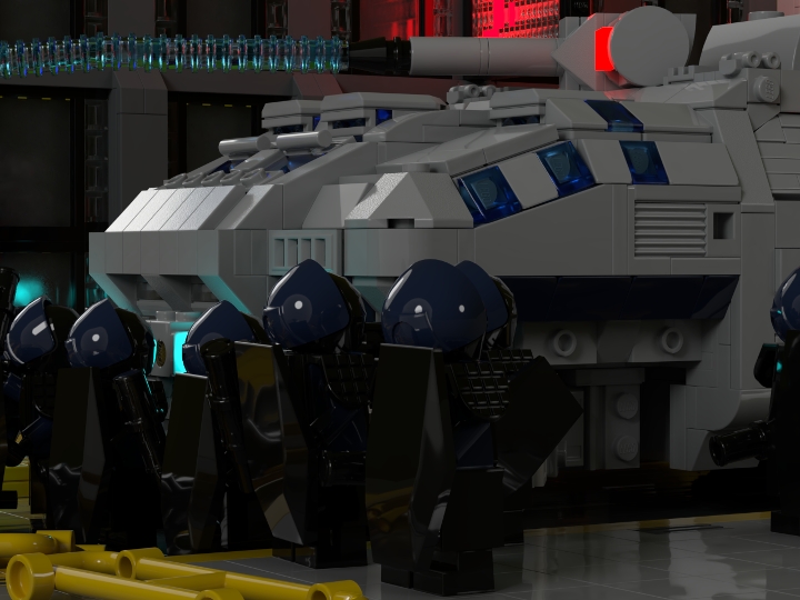 Federation Riot Control Vehicle from BrickLink Studio [BrickLink]