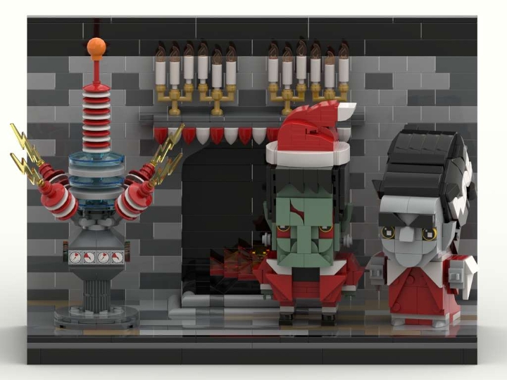 The Steins wish you all a Merry Christmas. from BrickLink Studio ...