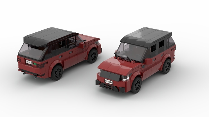 LEGO Land Rover Range Rover Sport MK4 MOC by 2MK Garage from BrickLink ...