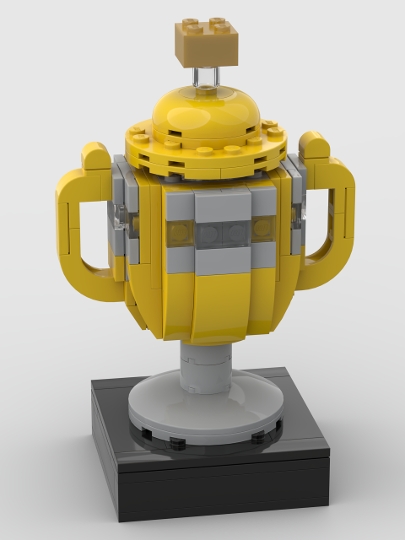 6495154 LEGO Masters Mini Trophy from BrickLink Studio [BrickLink]