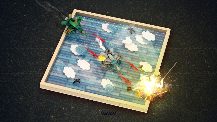 Fighter jets from BrickLink Studio [BrickLink]