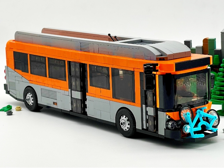 West Coast City Bus from BrickLink Studio [BrickLink]