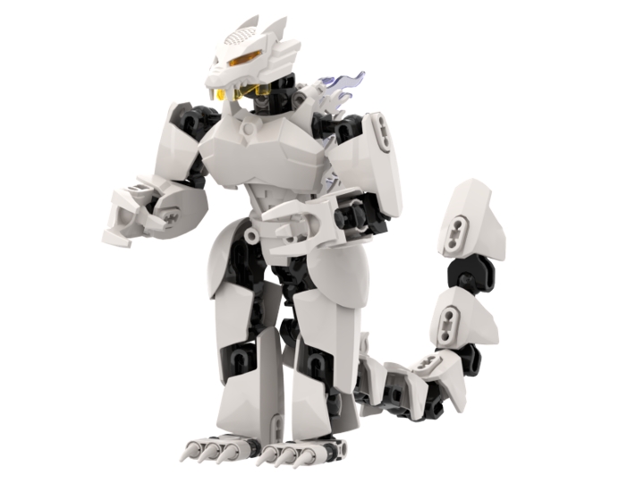 Snow Godzilla Bulk from BrickLink Studio [BrickLink]