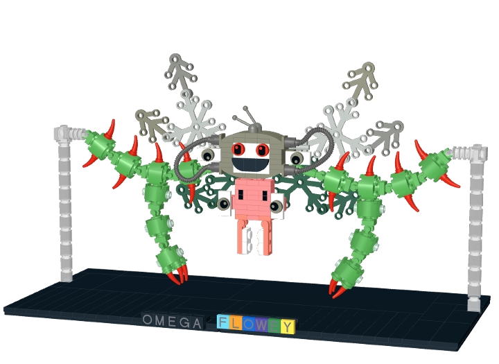 Undertale Omega Flowey from BrickLink Studio [BrickLink]