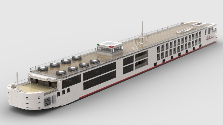 LEGO River Cruise Ship from BrickLink Studio [BrickLink]