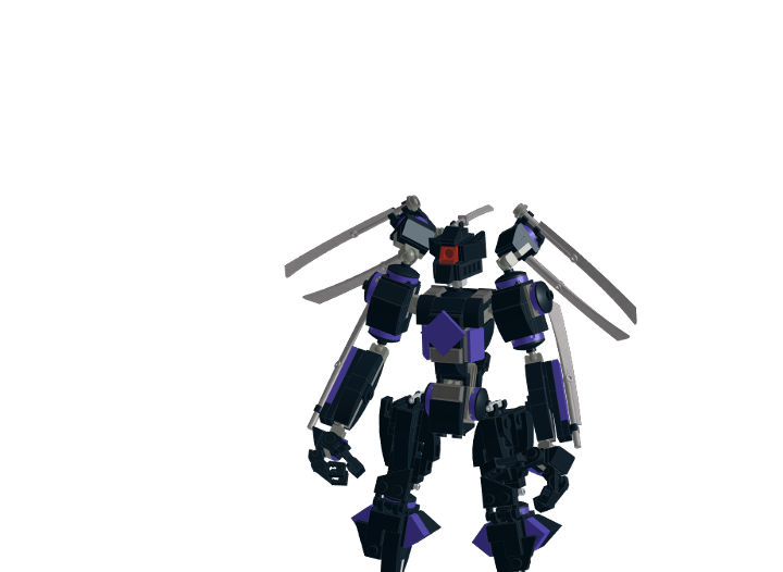 Nindroid Prototype MK-1 from BrickLink Studio [BrickLink]