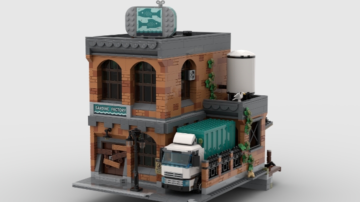 Sardine factory from BrickLink Studio [BrickLink]