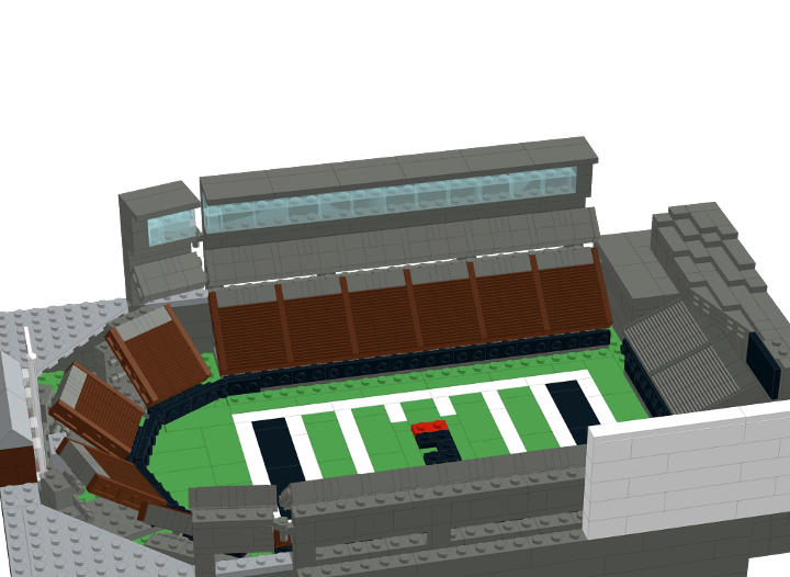 Nippert Stadium from BrickLink Studio [BrickLink]