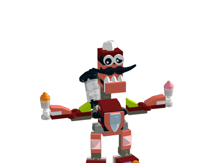 Mixels_Creamomaker from BrickLink Studio [BrickLink]