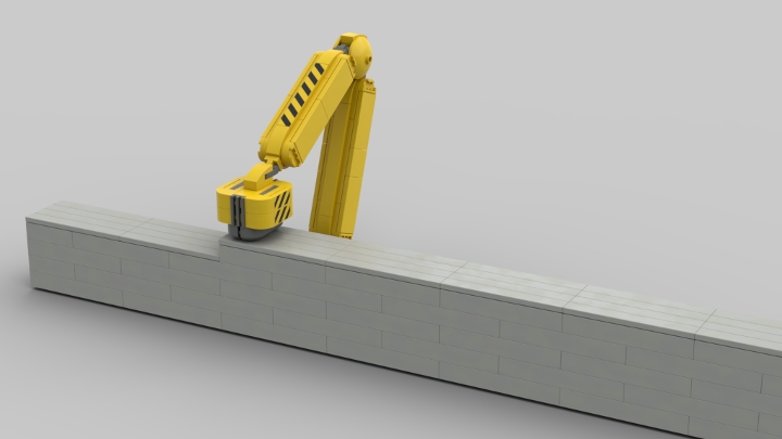 Heavy Duty Robotic Arm from BrickLink Studio [BrickLink]