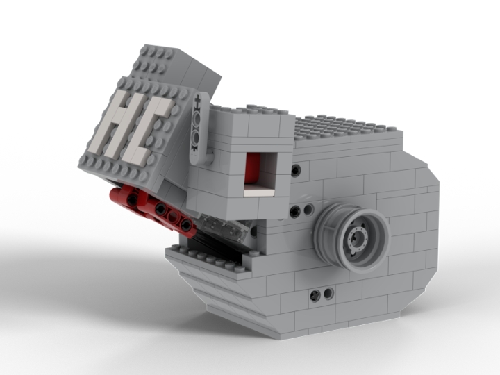 Lego vacuum Predator 212 engine V3 lego from BrickLink Studio [BrickLink]