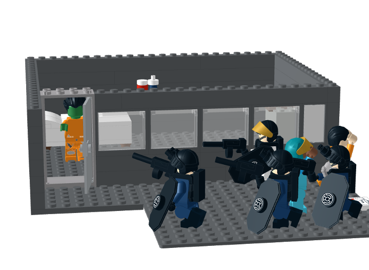 SCP Containment Breach (SCP-1025) Set 001 from BrickLink Studio [BrickLink]