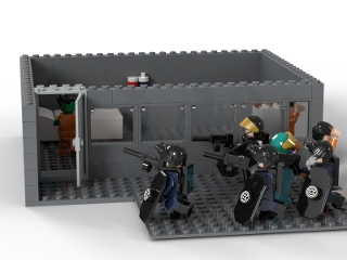 SCP Containment Breach (SCP-1025) Set 001 from BrickLink Studio [BrickLink]