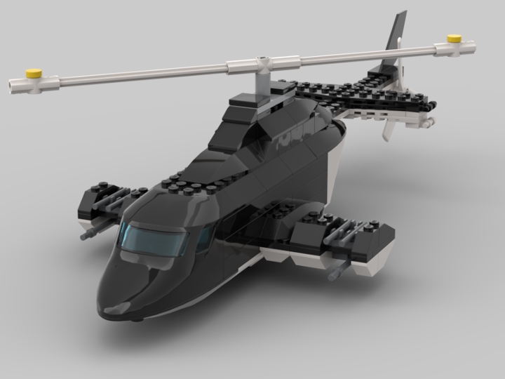 AIRWOLF from BrickLink Studio [BrickLink]