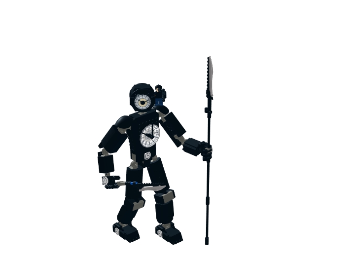 Clock Man from BrickLink Studio [BrickLink]