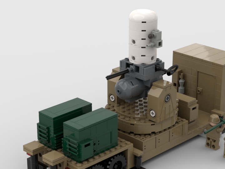 LPWS (Land-based Phalanx System) from BrickLink Studio [BrickLink]