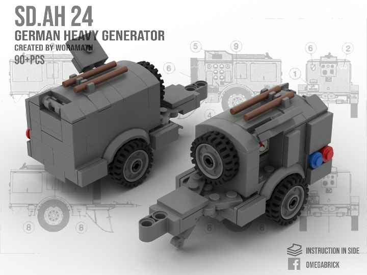 Sd.Ah 24 from BrickLink Studio [BrickLink]