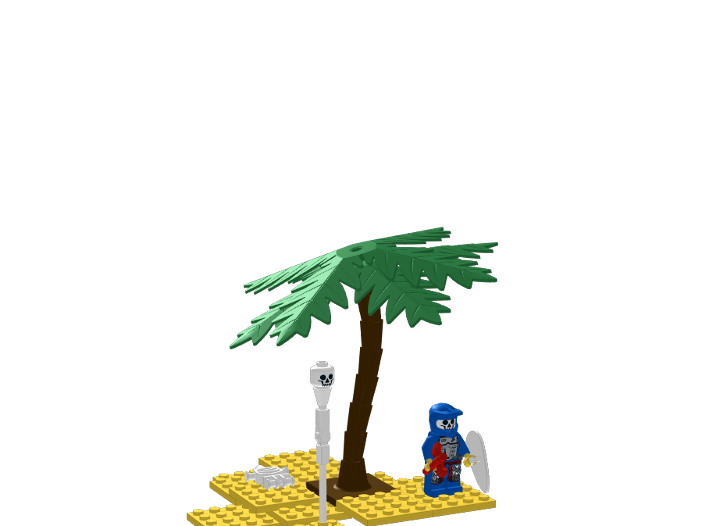 stranded from BrickLink Studio [BrickLink]