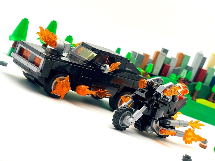 Ghost Rider Two Pack from BrickLink Studio [BrickLink]