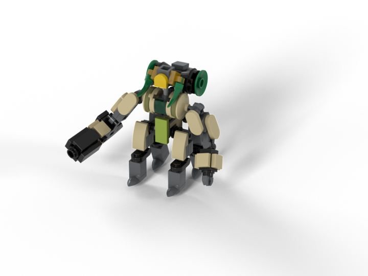 Orisa - Overwatch from BrickLink Studio [BrickLink]