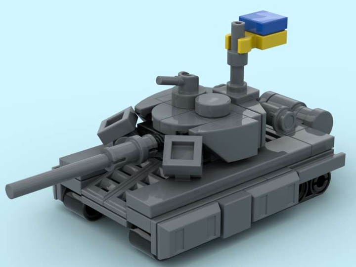 MBB T-64 v2 from BrickLink Studio [BrickLink]