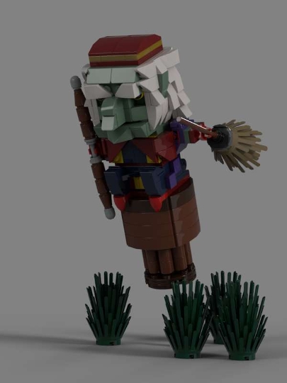 Baba Yaga from BrickLink Studio [BrickLink]
