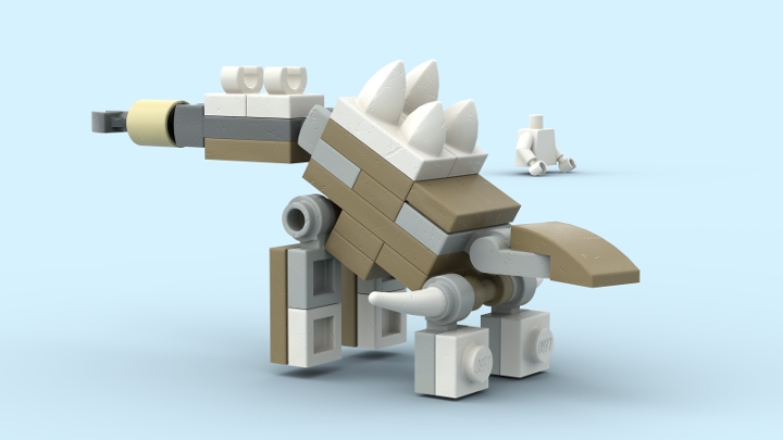 Kentrosaurus from BrickLink Studio [BrickLink]