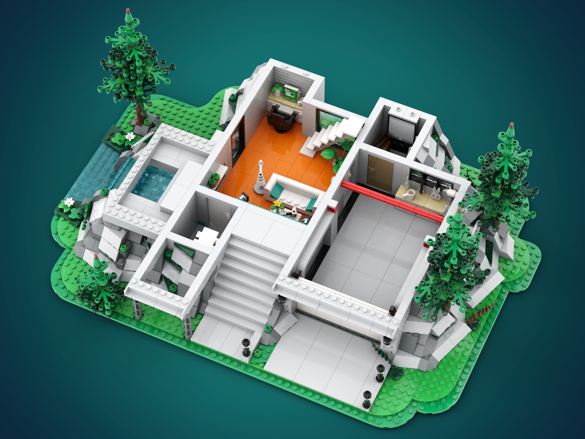 [Modern House] [BrickLink]