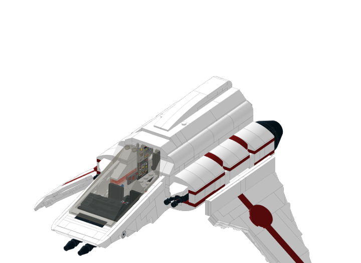 Federation Shuttle from BrickLink Studio [BrickLink]