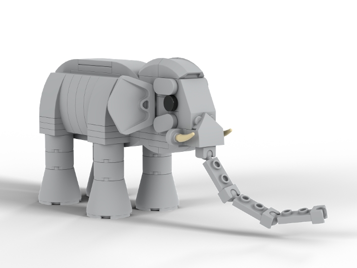 Alfred Elephant from BrickLink Studio [BrickLink]