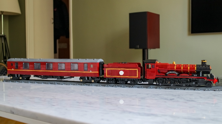 GWR Hall class 5972 'Olton Hall' from BrickLink Studio [BrickLink]