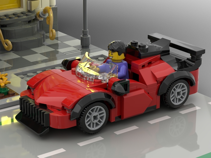 Sports Car from BrickLink Studio [BrickLink]
