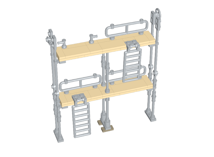 Scaffolding from BrickLink Studio [BrickLink]