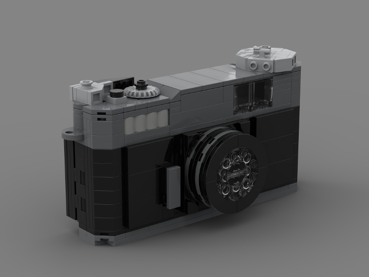 LEGO Rangefinder Camera from BrickLink Studio [BrickLink]